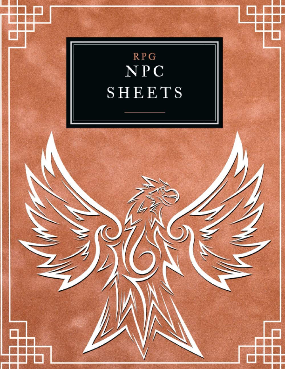 Npc Character Sheet Journal Create Record And Keep Track Your ...