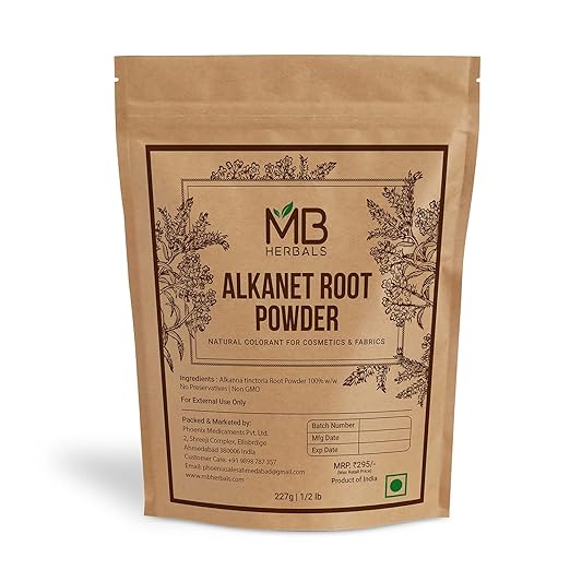 Amazon.com : MB Herbals Alkanet Root Powder 8 oz / 227 Gram | Alkanet ...