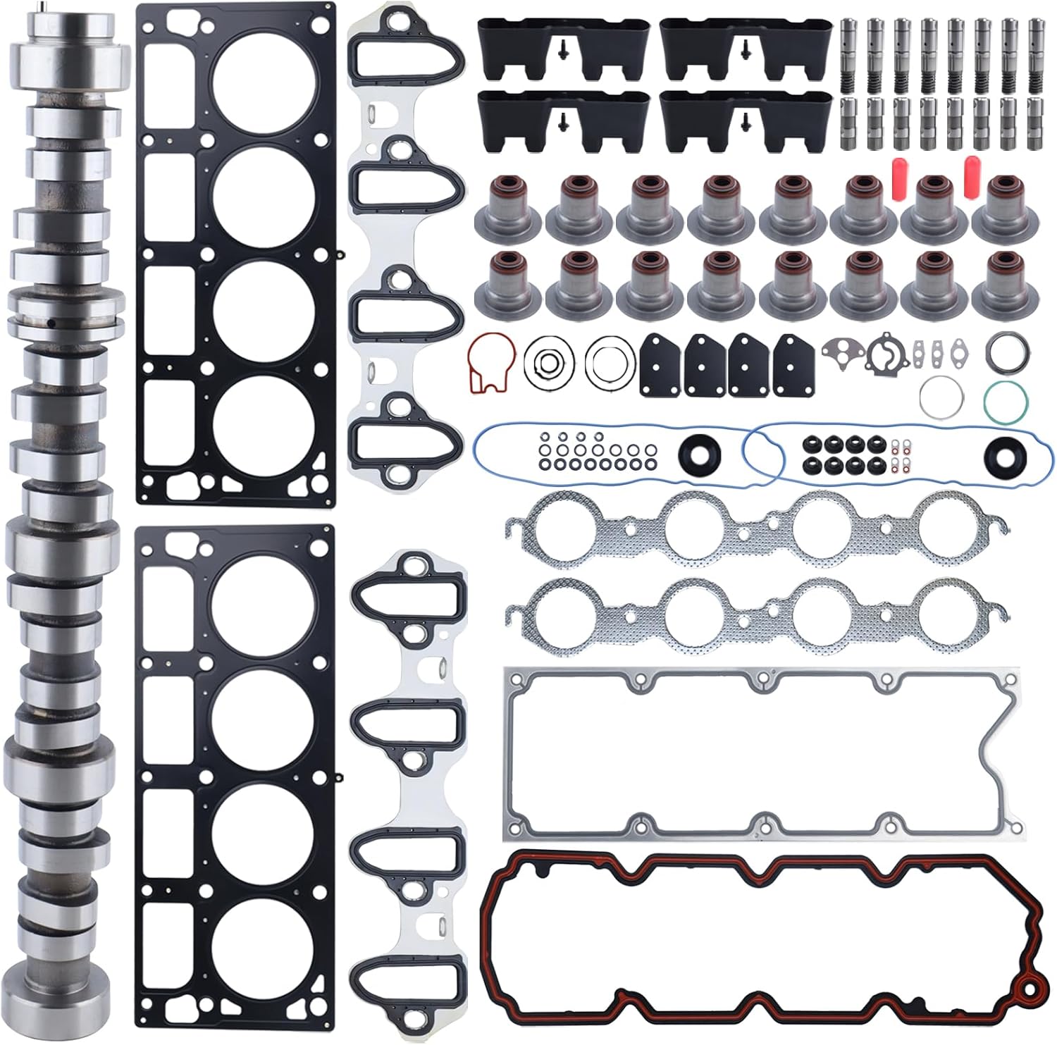 Amazon.com: MISIOEK 5.3 AFM DOD Lifters Camshaft Kit Head Gasket ...