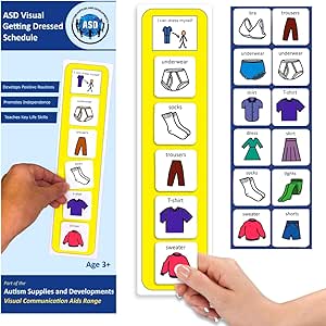 “I Can Dress Myself” Daily Schedule Kids - Visual Schedule for Kids ...