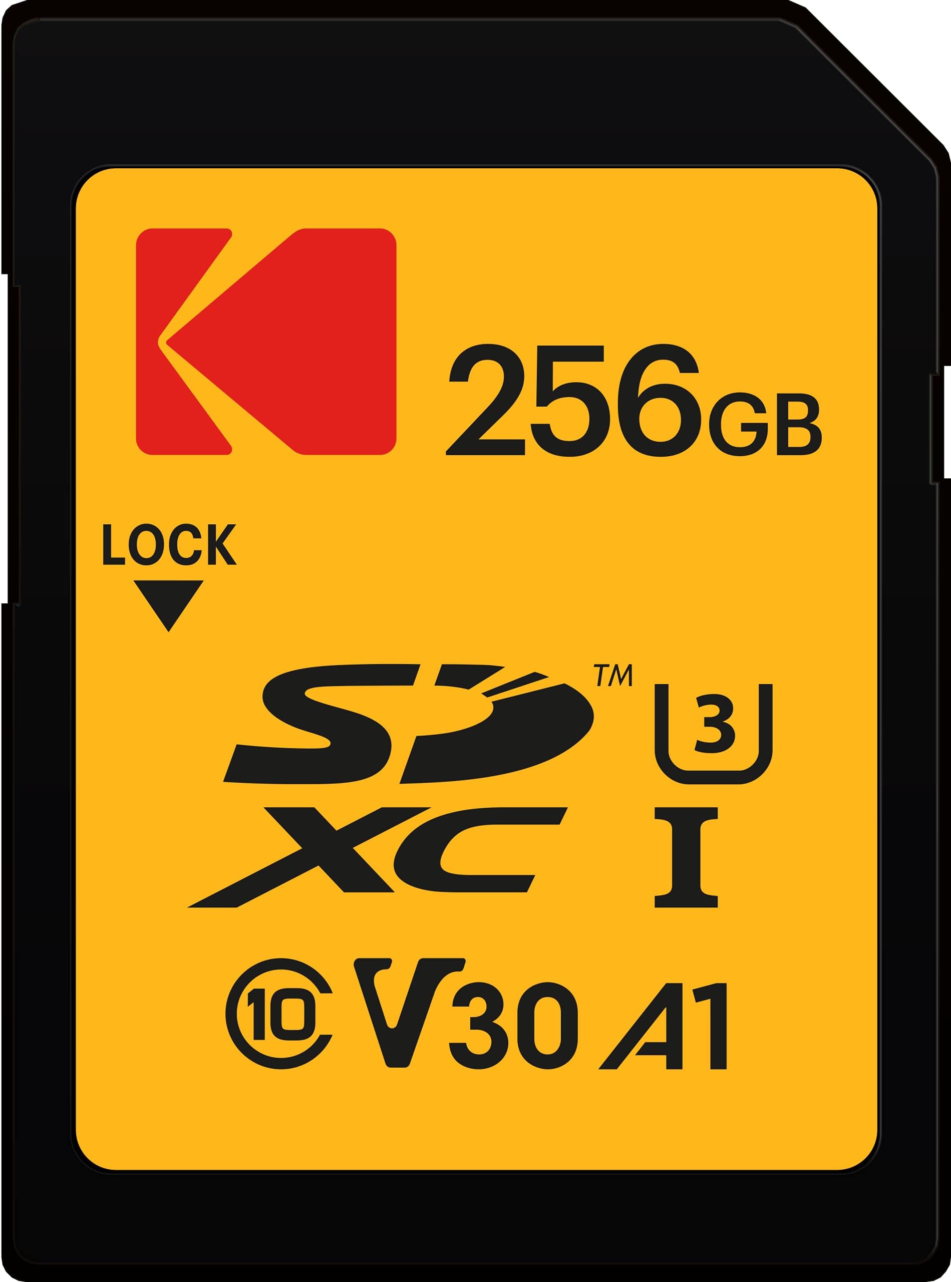 Amazon | Emtec Kodak SDカード 256GB UHS-I U3 V30 Ultra - 最大読み取り速度95MB/秒 ...