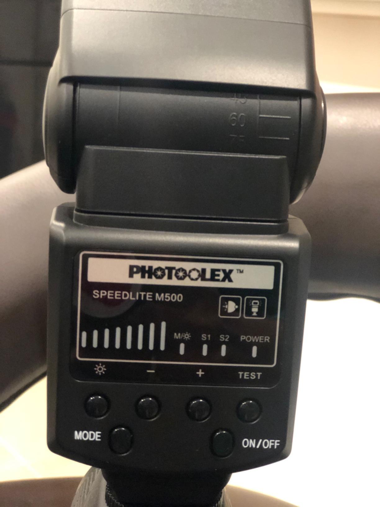 PHOTOOLEX FK300 Camera Flash Speedlite for Canon Nikon Sony Panasonic ...