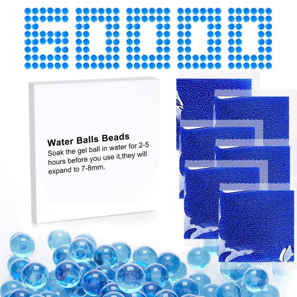 Buy Water Balls Beads Ammo Gel Splater Blaster Ball Gel Blaster Refill ...