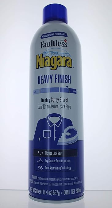 Amazon.com: Niagara Spray Starch Heavy Fuerte Iron Glides Easily 20 Oz ...