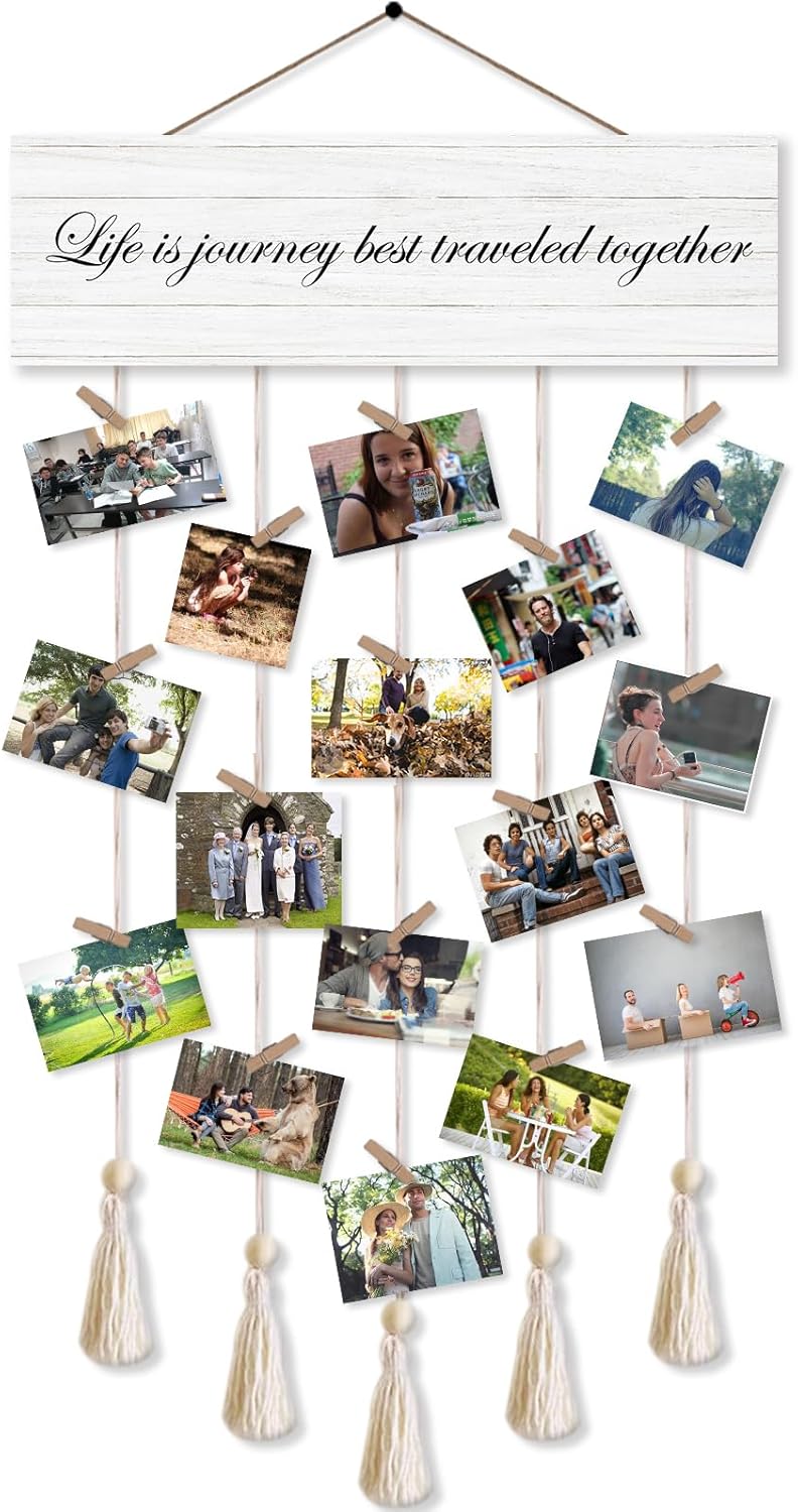 Amazon.com: Gwisml Life Is A Journey Best Traveled Together Hanging ...
