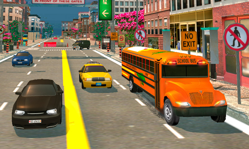High School Bus Driving 3D - App on Amazon Appstore
