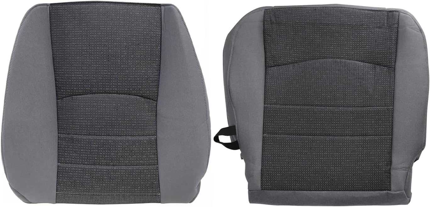 Amazon.com: Priprilod Gray Cloth Passenger Side Bottom and Top Lean ...