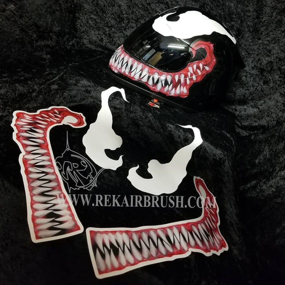 Amazon.com - Venom Decal Kit for Motorcycle Helmet