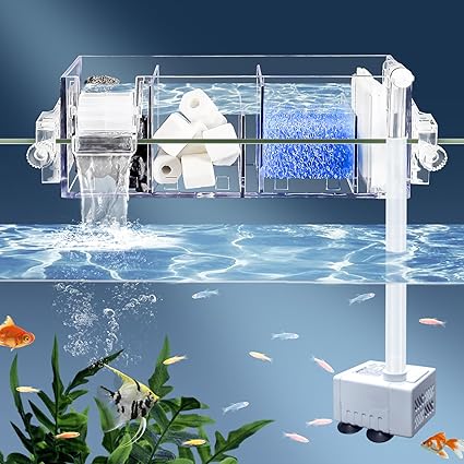 Amazon.com : Bluecoco Premium Multi-Layer Aquarium Filter for Fish ...
