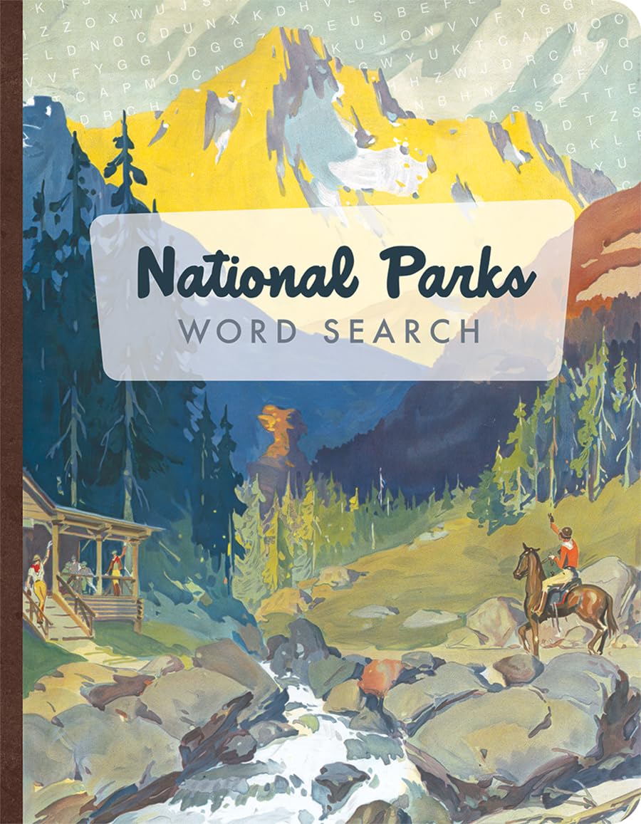Amazon.com: National Parks Word Search (Brain Busters): 9798890190130 ...