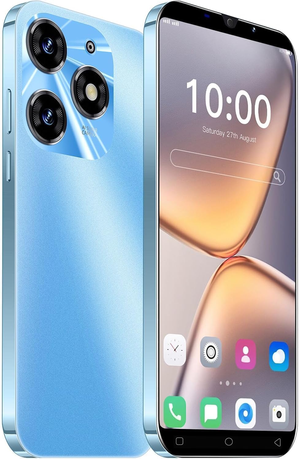 Amazon.com: Unlocked Phones, 5.25 HD Screen Unlocked Cell Phone 2+16GB ...