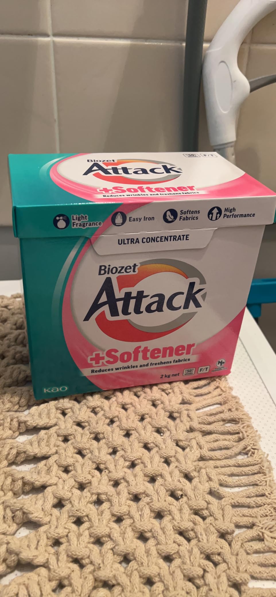 Biozet Attack Plus Softener Powder Detergent, 2 kilograms : Amazon.com ...