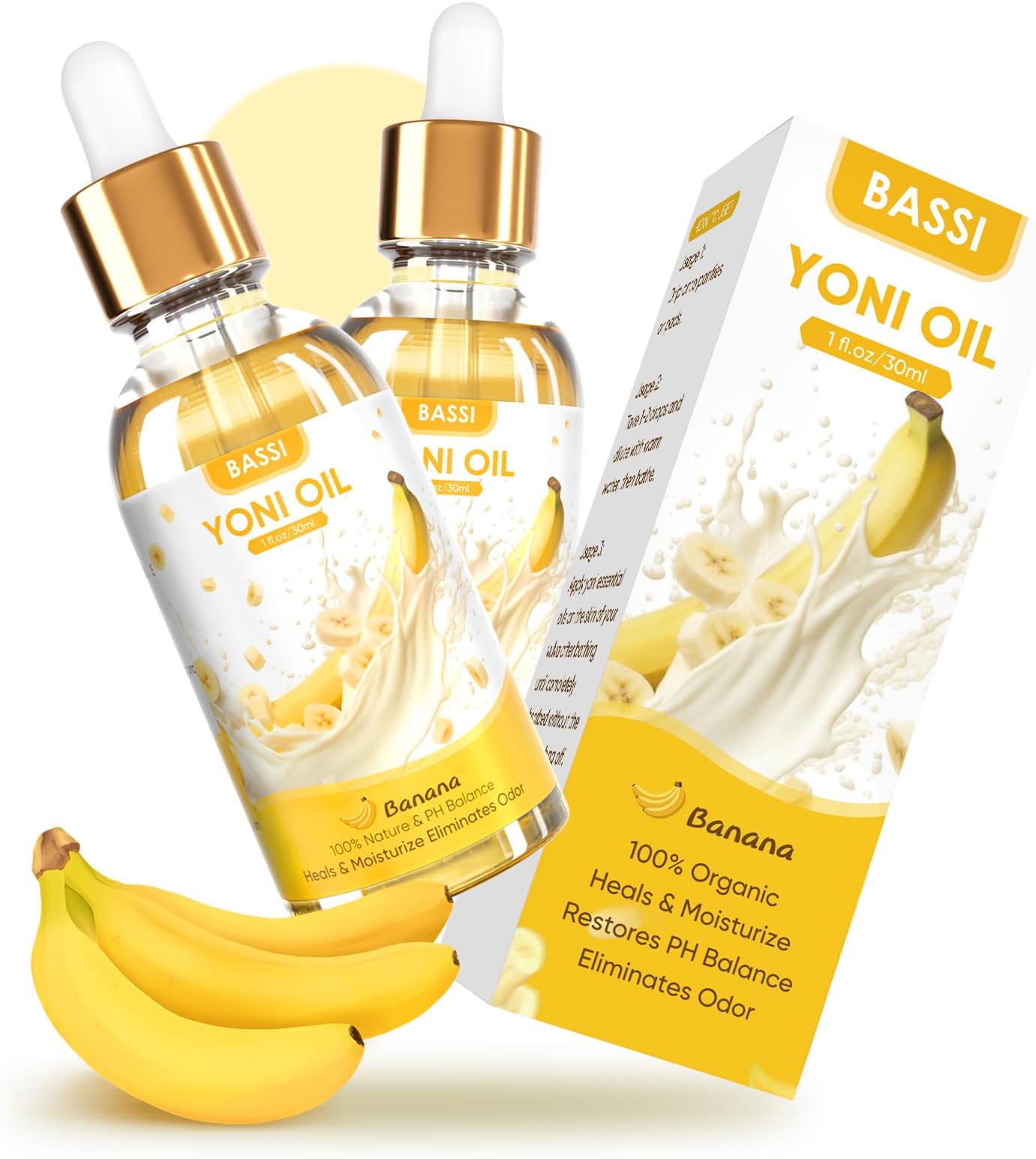 Amazon.com: 2PCS Yoni Oil Organic Feminine Oil Vaginal Moisturizer - Ph ...