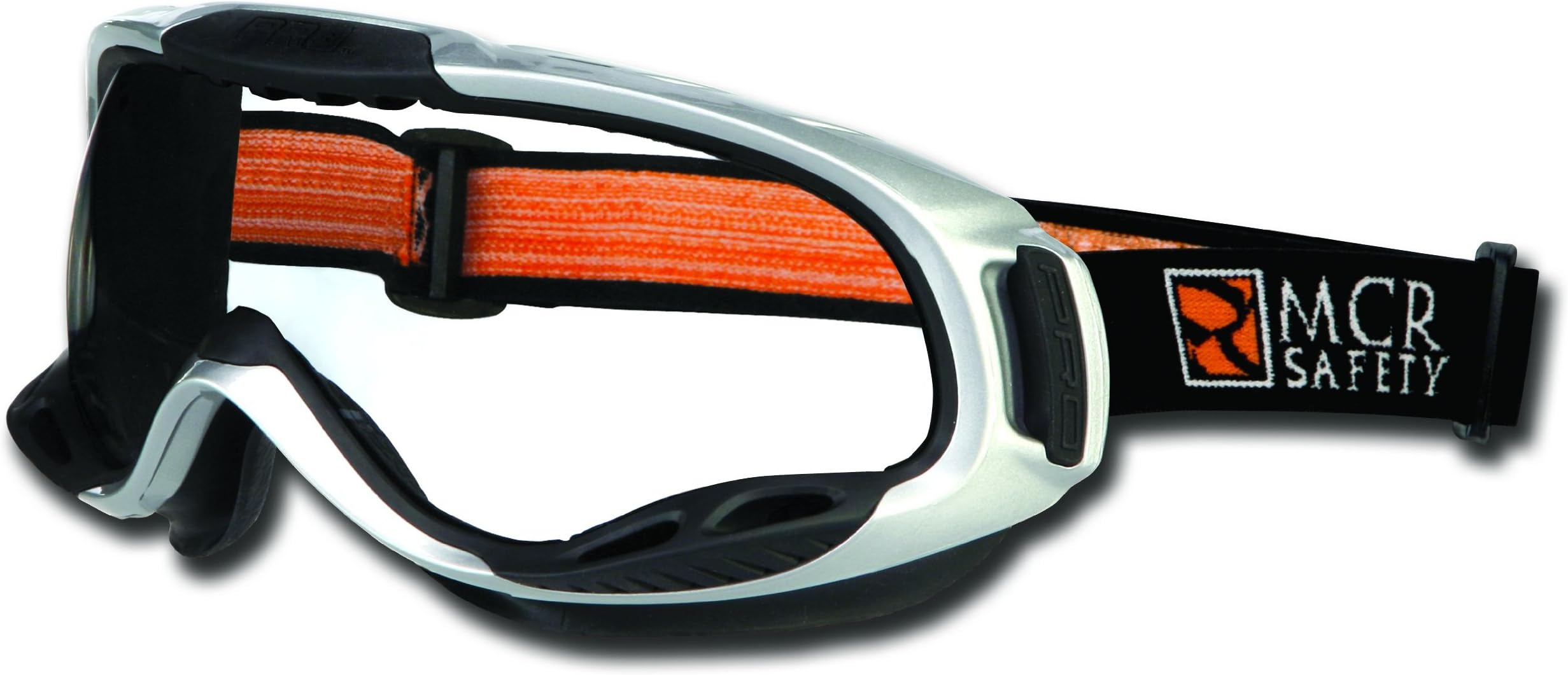 MCR PGX110AF Crews Prograde Goggle AF Anti-Fog Clear Lens Elastic Strap ...