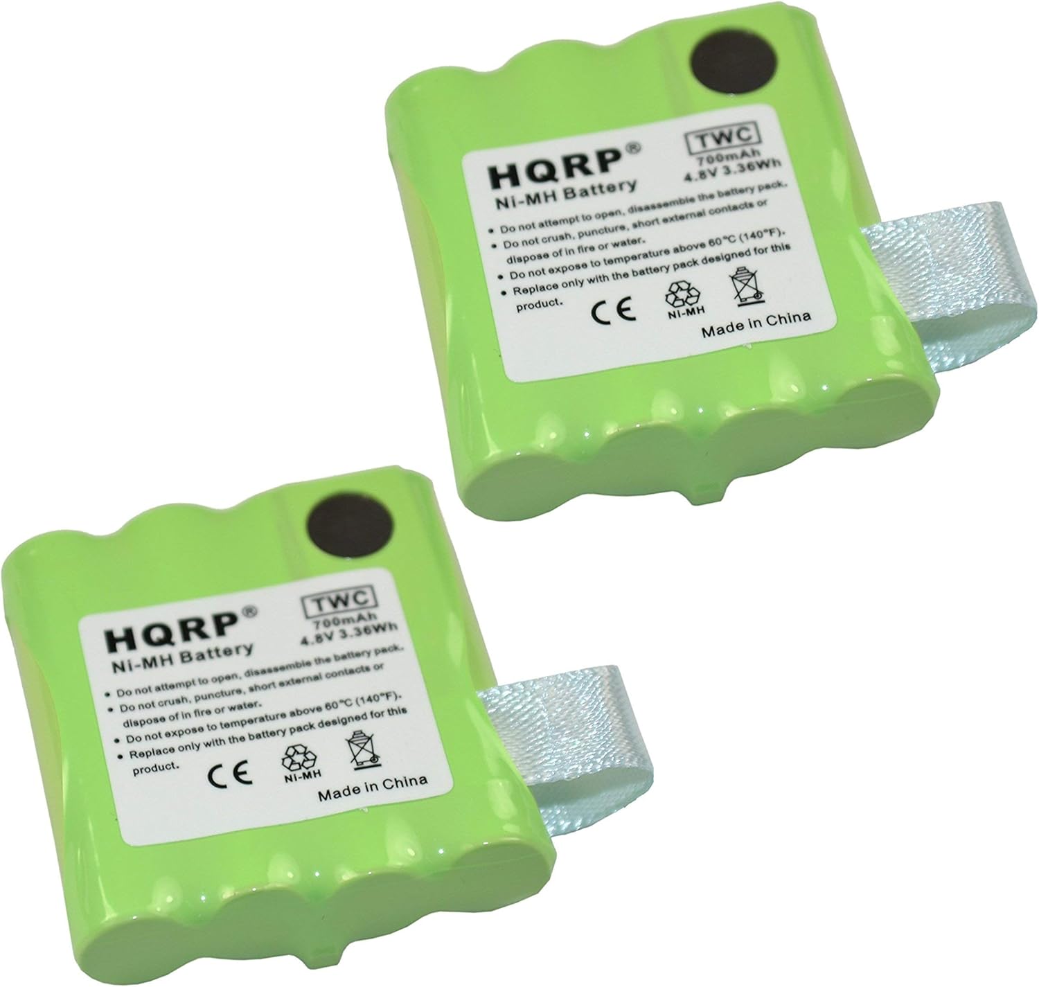 Amazon.com: HQRP 2-Pack Battery for Midland BATT6R LXT-276 LXT-314 LXT ...
