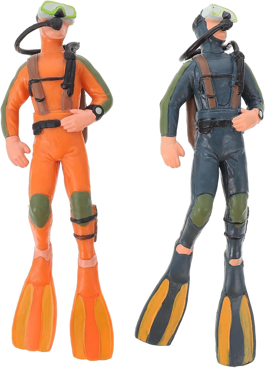 Amazon.com: jojofuny 2Pcs Desktop Diver Ornaments - Scuba Diver Toy ...