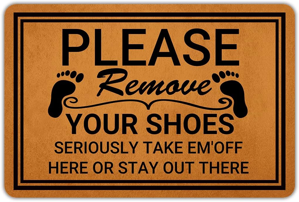 Amazon.com: Bealam Welcome Mats for Front Door Outdoor Entry Please ...