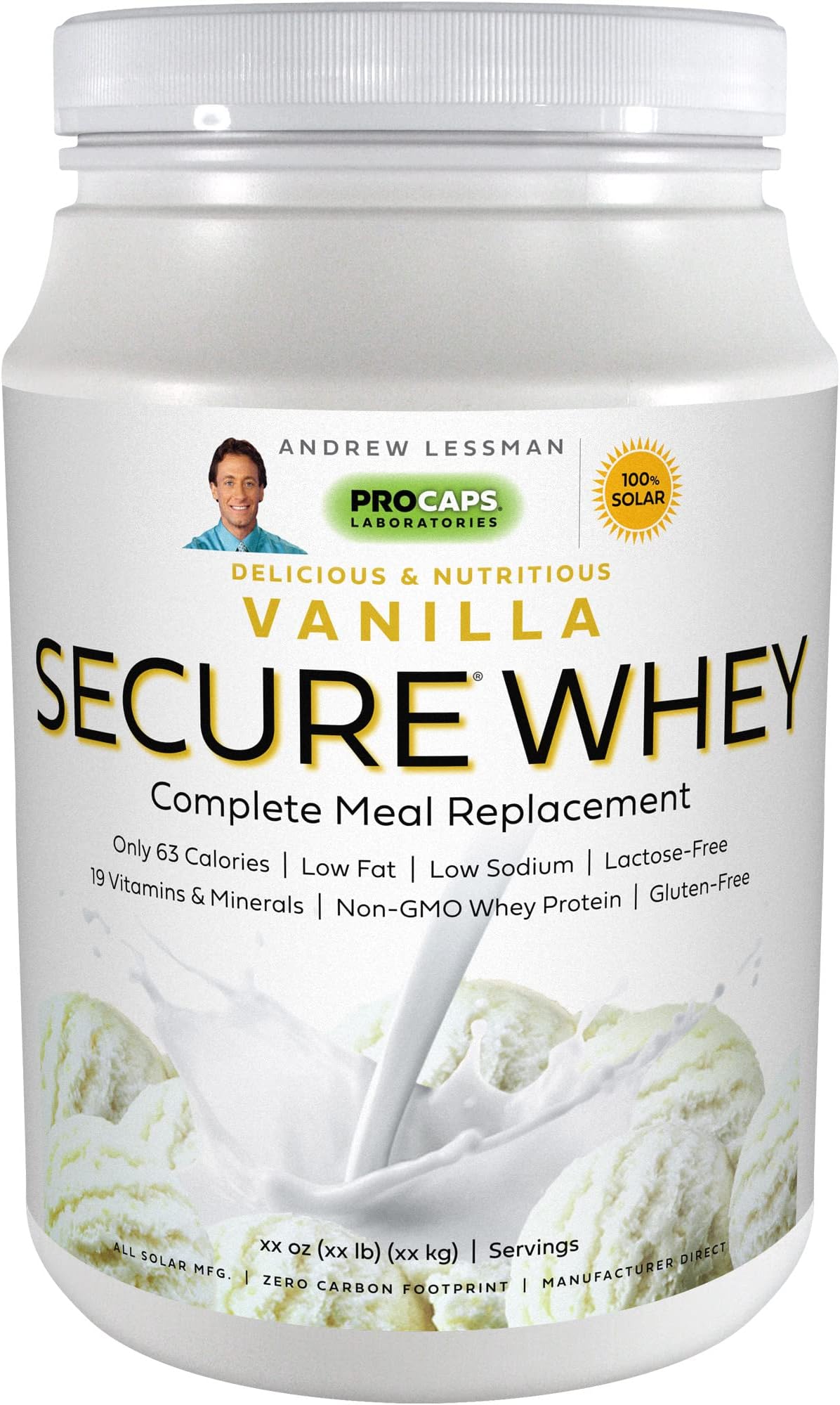 Amazon.com : Andrew Lessman Secure Whey Complete Meal Replacement ...