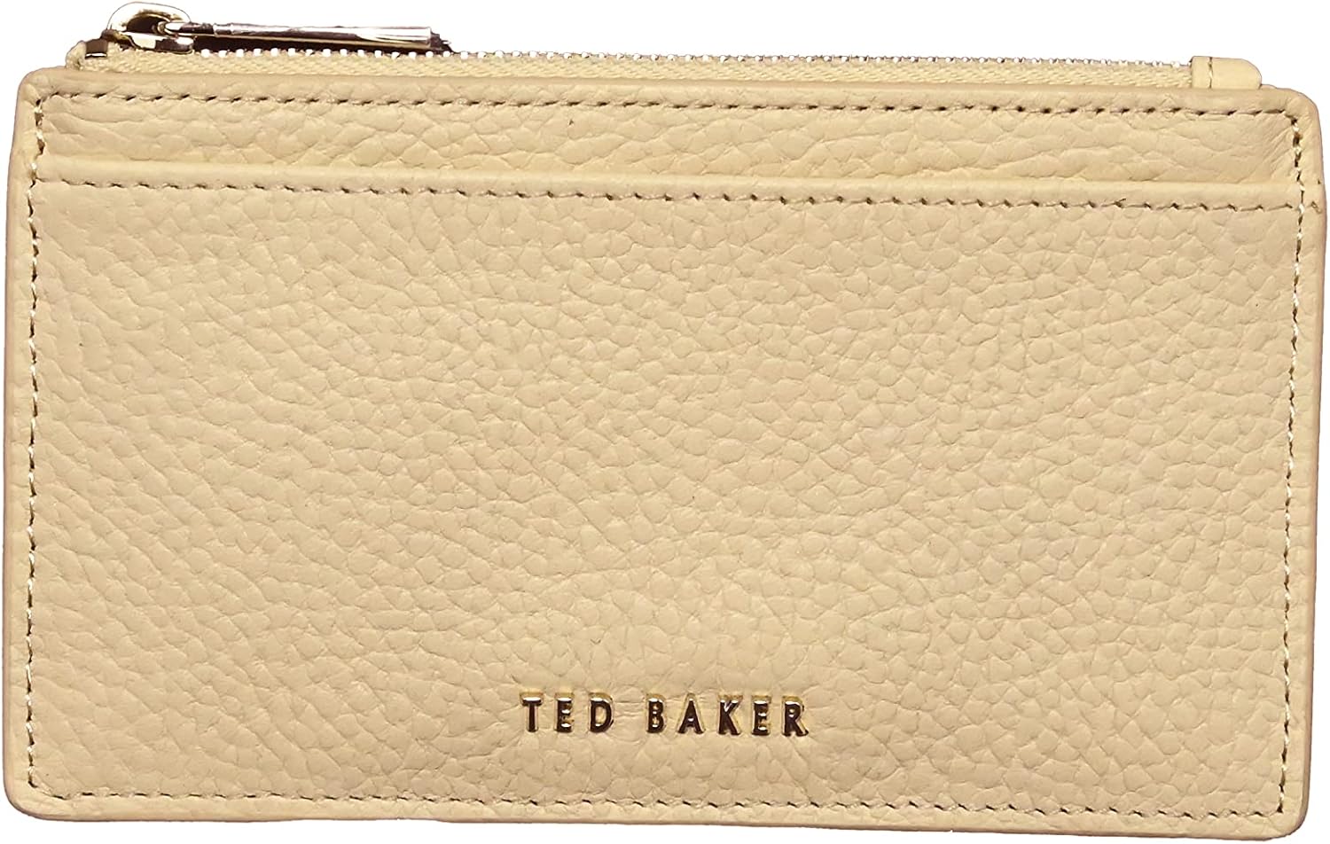 Ted Baker Briell Zipped Coin Card Holder Purse Wallet in Natural Cream ...