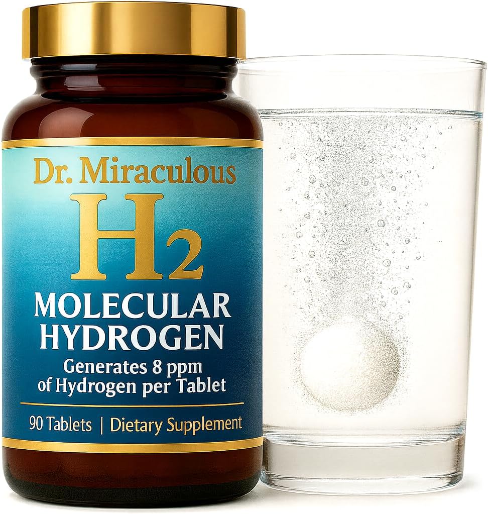 Amazon.com: Hydrogen Water Tablets | 90CT Molecular Hydrogen Tablets ...