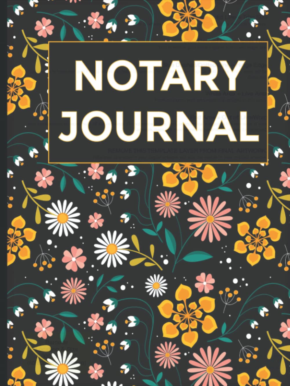 Notary Journal Hard Cover: Well-designed Notary Log Book provides easy ...