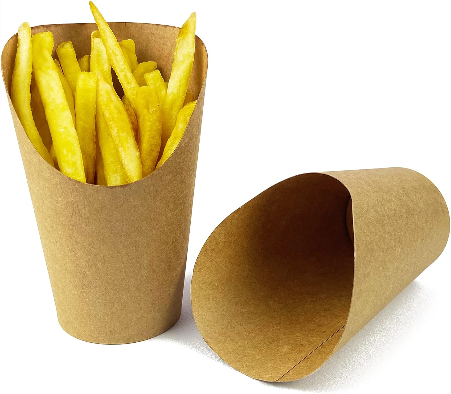 Amazon.com: CAMKYDE 50 Pcs French Fries Holder, 12oz Disposable Paper ...