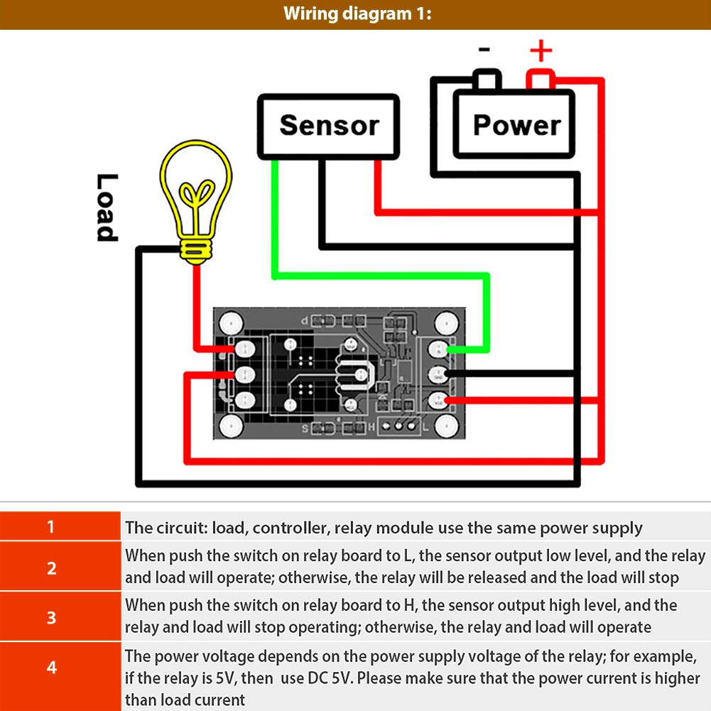 Buy IS ICStation 3V 1 Channel Relay Power Switch Module with ...