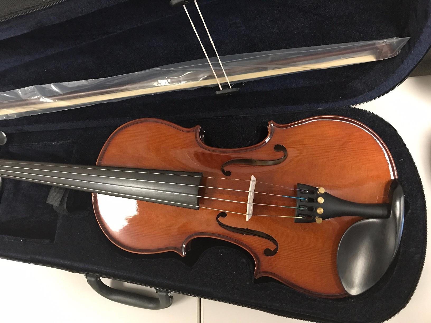 Amazon.com: Cervini HV-100 Novice Violin Outfit - 1/4 Size : Musical ...