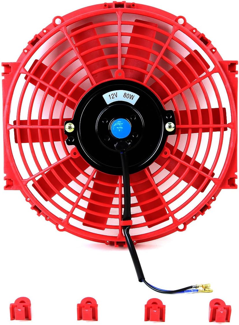 DNA Motoring 10" High Performace Electric Cooling Slim Radiator Fan w ...