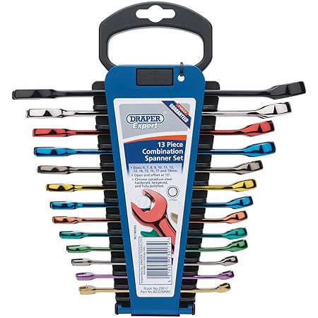 Pittsburgh 6 Piece Metric Ratcheting Color Combo Wrench Set ...