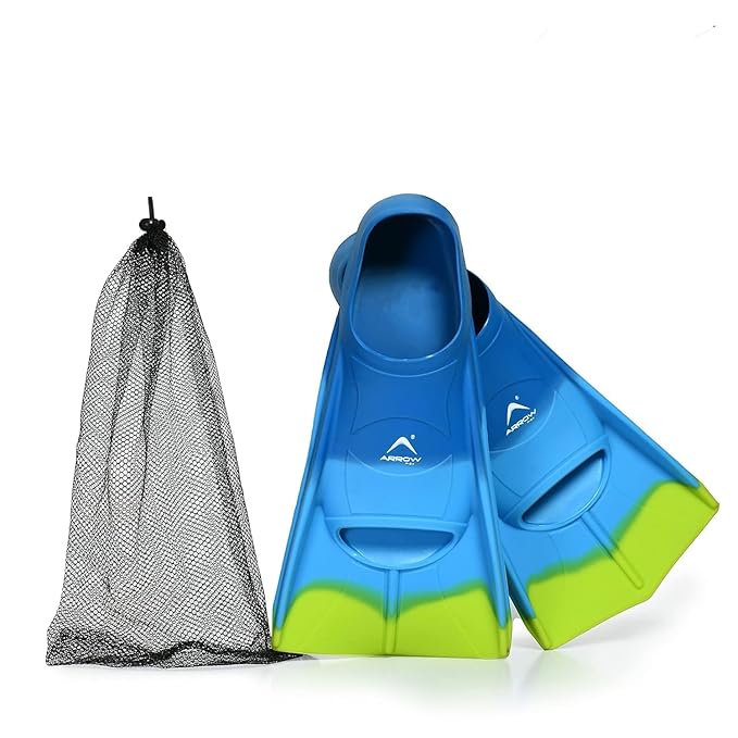 Buy Long Floating Fins - Silicone Swimming Fins for Freestyle and ...