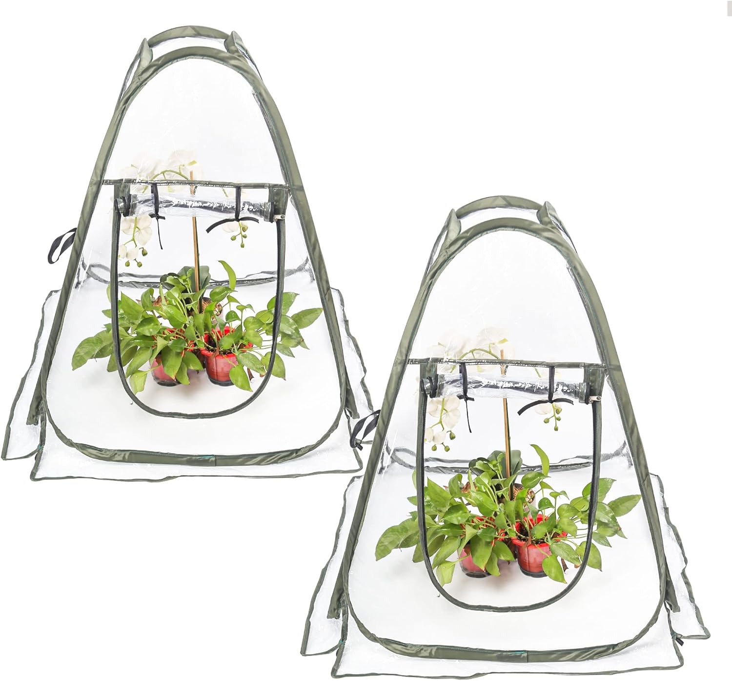 Amazon.com: YardYield Mini Greenhouse Cover Pop Up Greenhouse for Plant ...