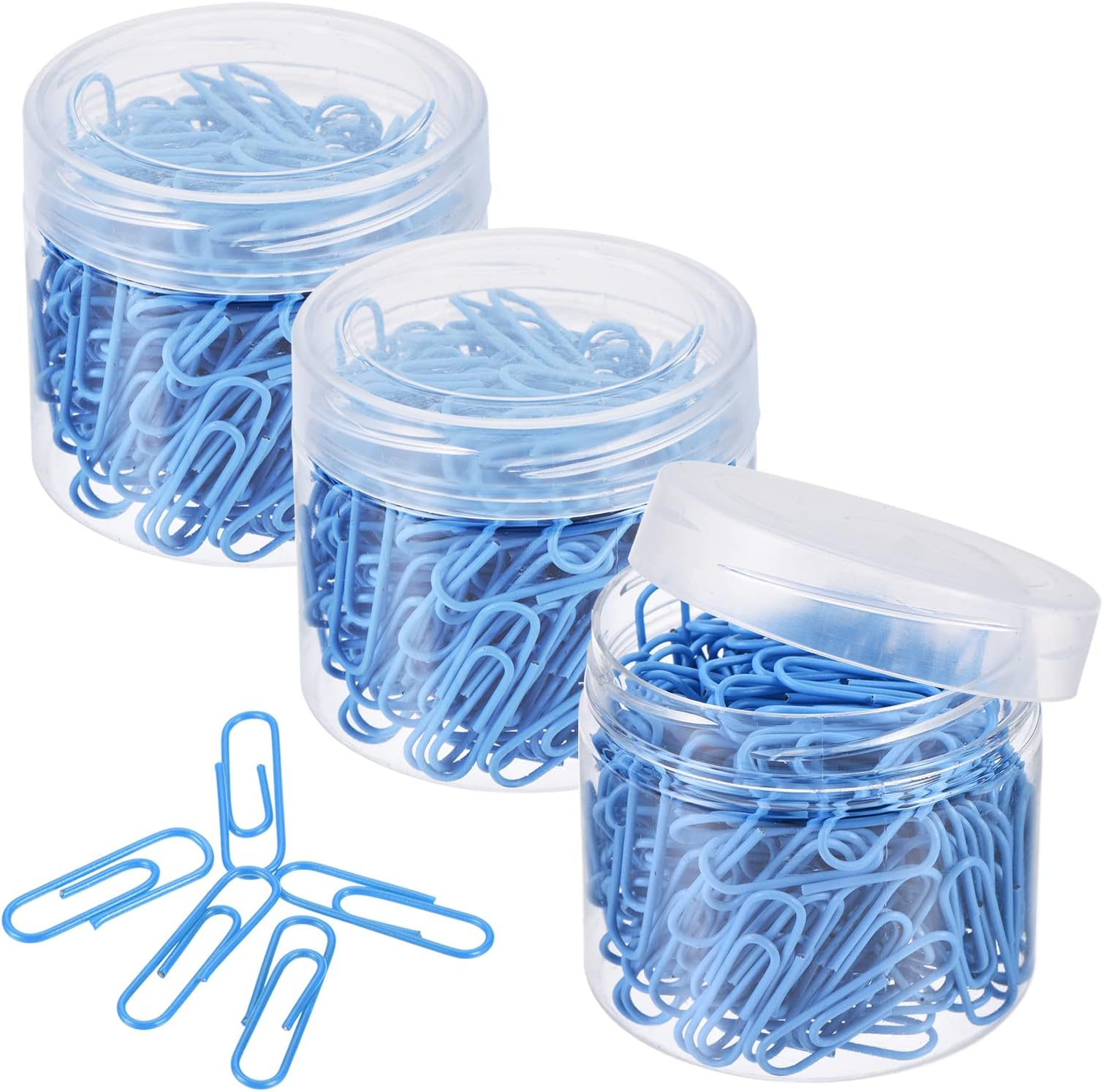 Amazon.com : JAM PAPER Colorful Standard Paper Clips - Regular 1 Inch ...