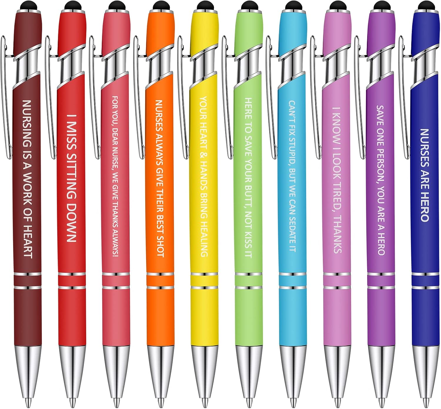 Fun Pens for Nurses Appreciation Gifts Greeting Ballpoint Pens for ...