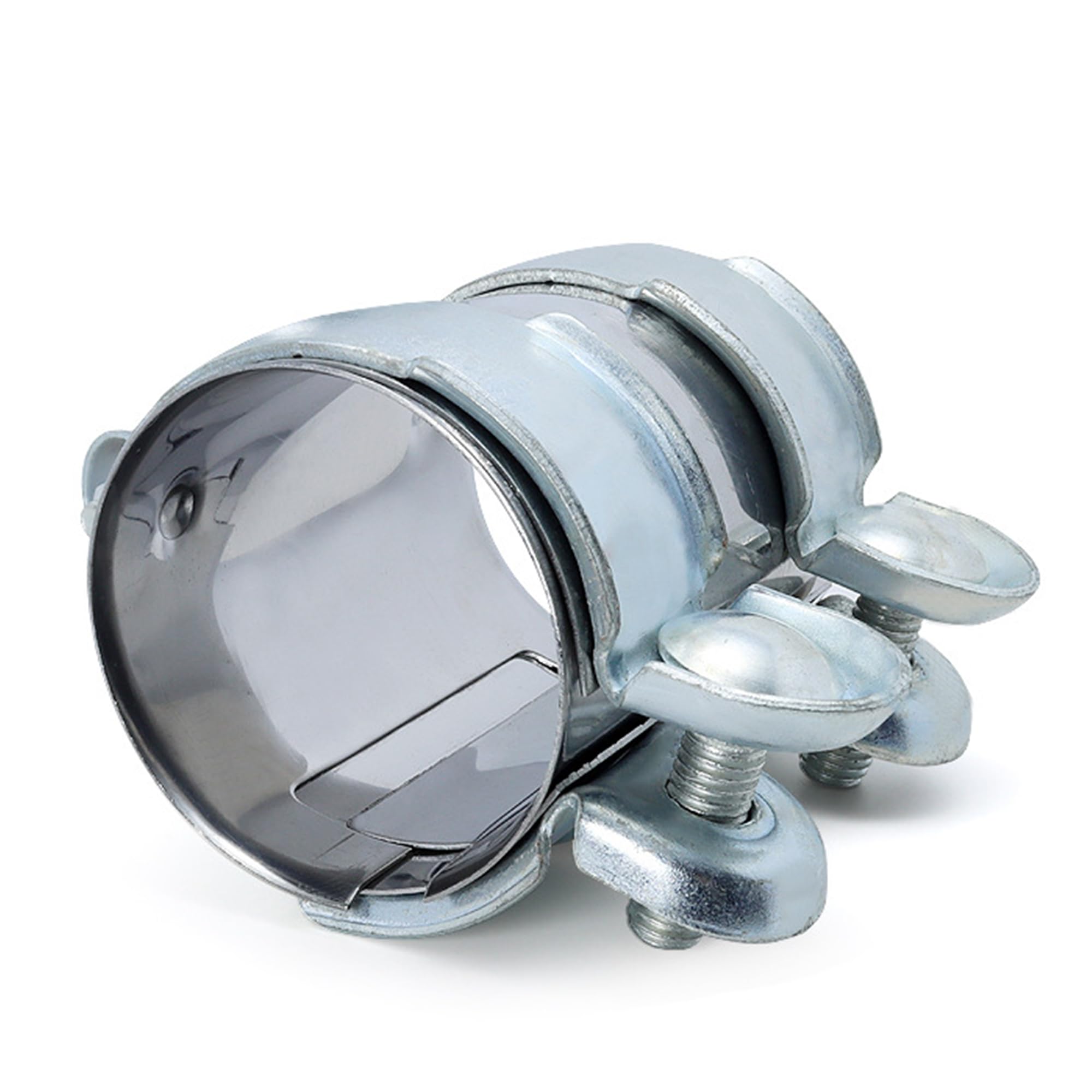 Snapklik.com : 2.75 Inch Exhaust Butt Joint Band Clamp Stainless Steel ...