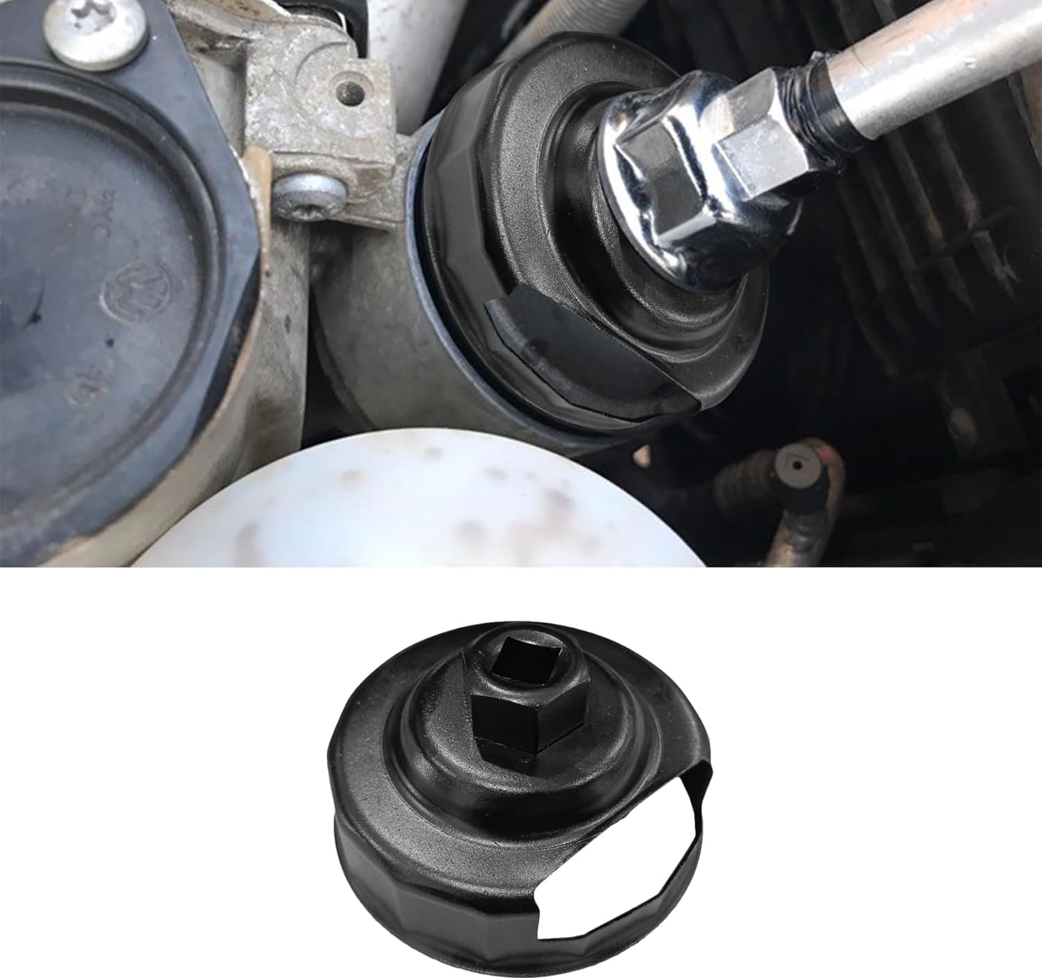 Amazon.com: HEVLE Oil Filter Wrench, Heavy Duty Oil Filter Removal Tool ...