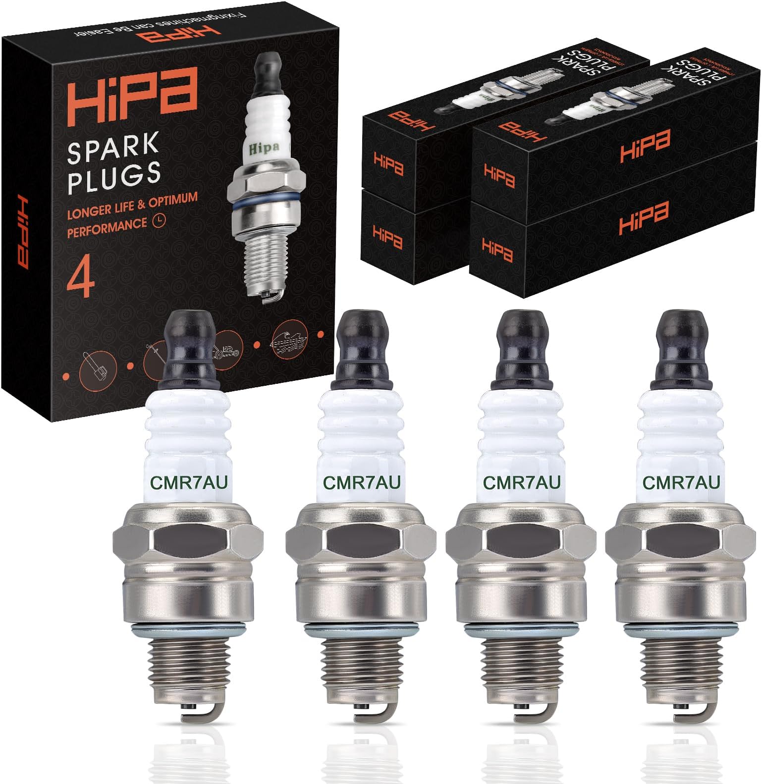 Amazon.com: Ryobi Trimmer (2 Pack) Replacement Champion RY4C Spark Plug ...