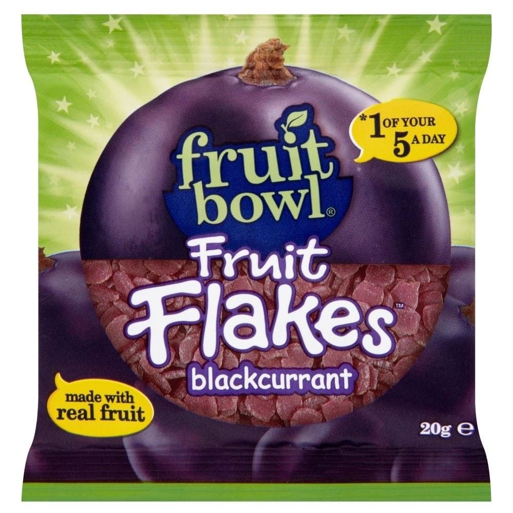 Amazon.com : Fruit Bowl Fruit Flakes Blackcurrant (20g) - Pack of 6 ...