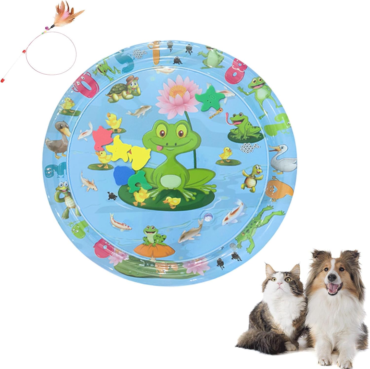 Amazon.com: Grolomo Ocean Breeze Splashland Cat Toy,2025 New Ocean Breeze Splashland for Cats ...