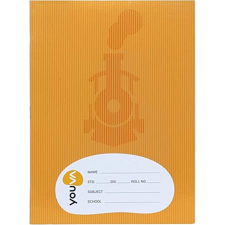 Navneet Youva | Soft Bound | Brown Note Book | 18 cm x 24 cm | Medium ...