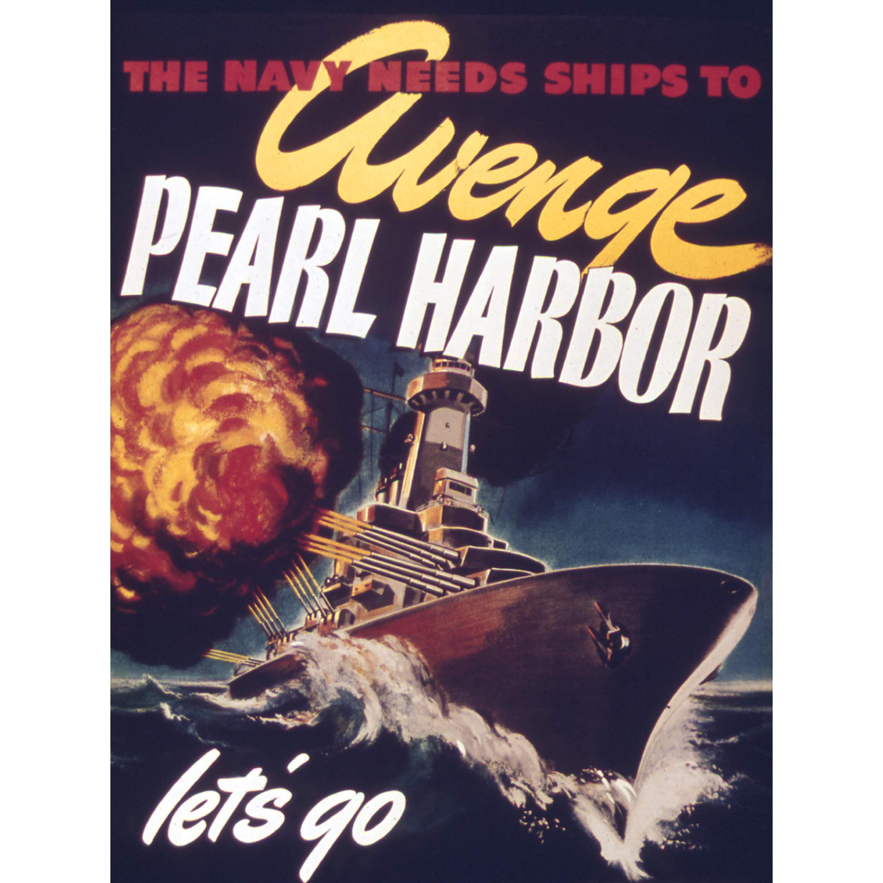 Avenge Pearl Harbor Poster