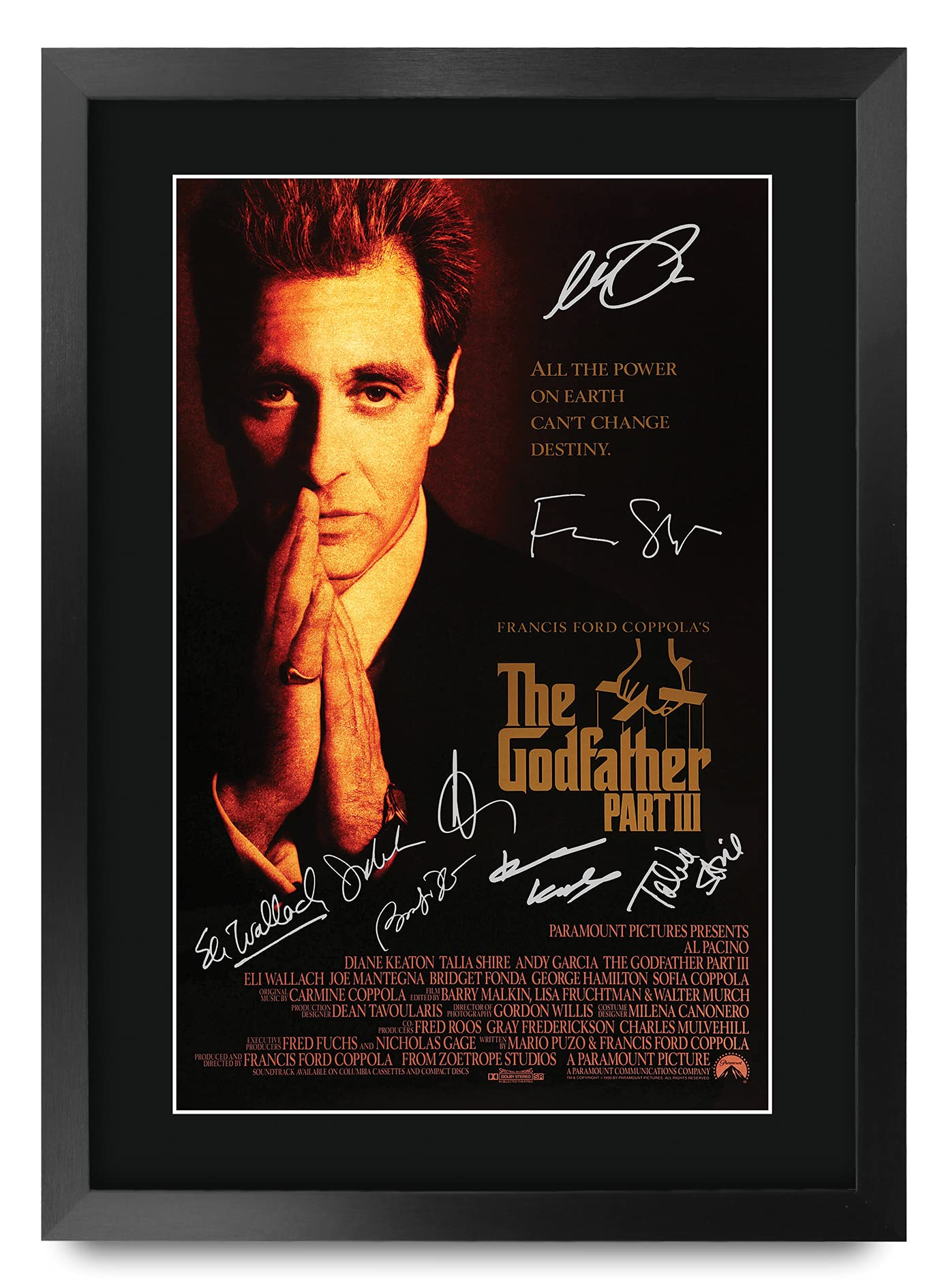 HWC Trading The Godfather Part 3 The Cast Al Pacino Andy Garcia Gifts ...
