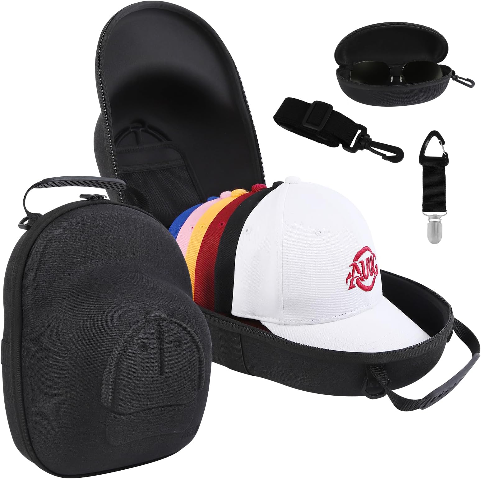 Amazon.com: Livelab Hat Travel Case, Hard Hat Case for Baseball Caps ...