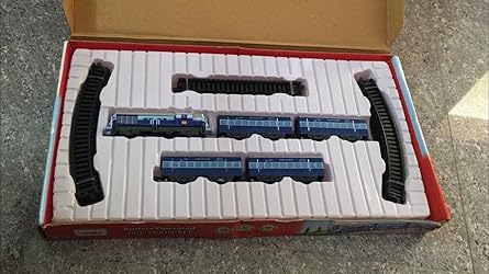 Buy Centy Toys Plastic Indian Passenger Train With Coaches & Railway ...