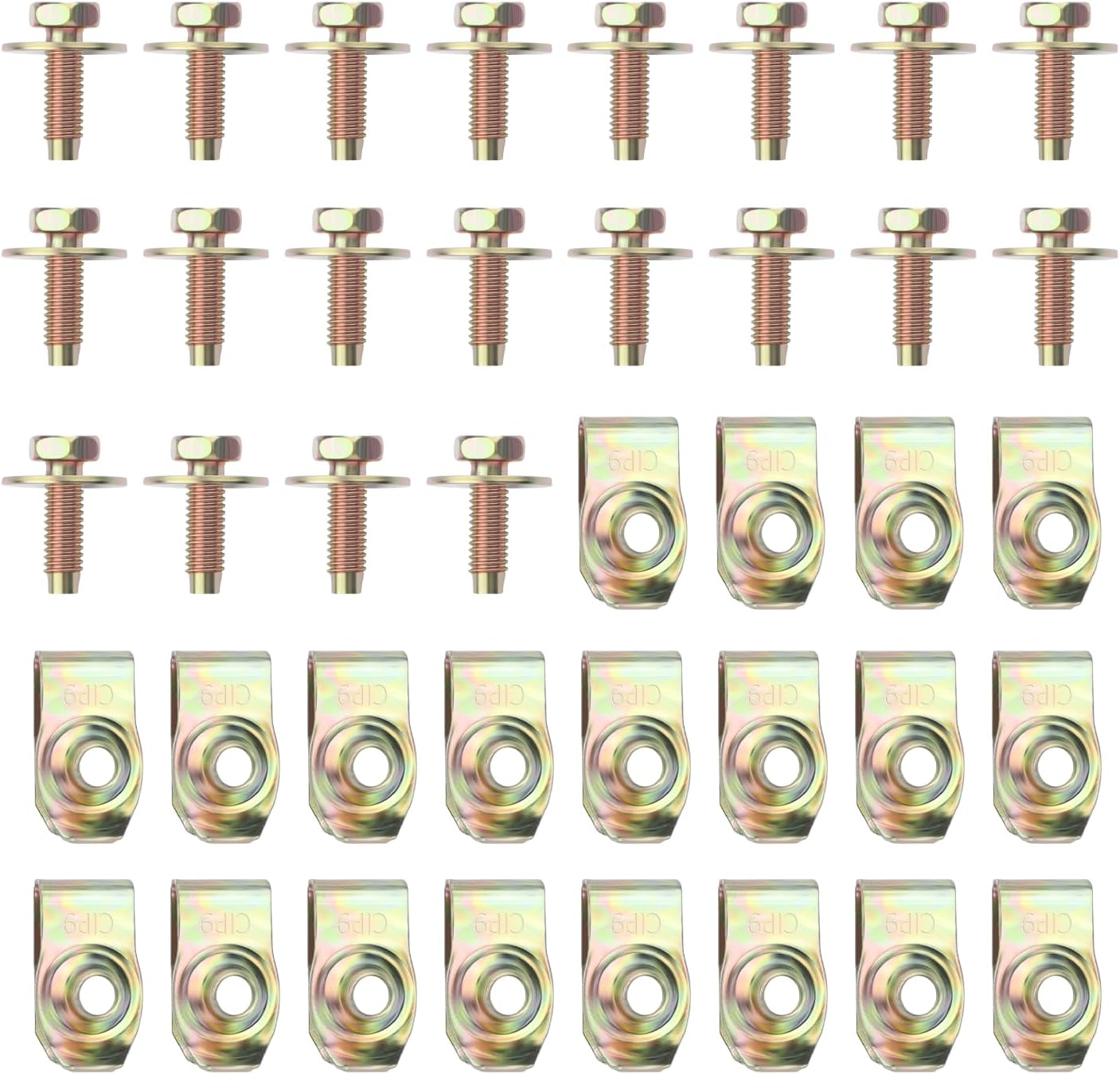 Amazon.com: Car Clips Fasteners,Screw & Bolt Assortment Sets,Splash ...