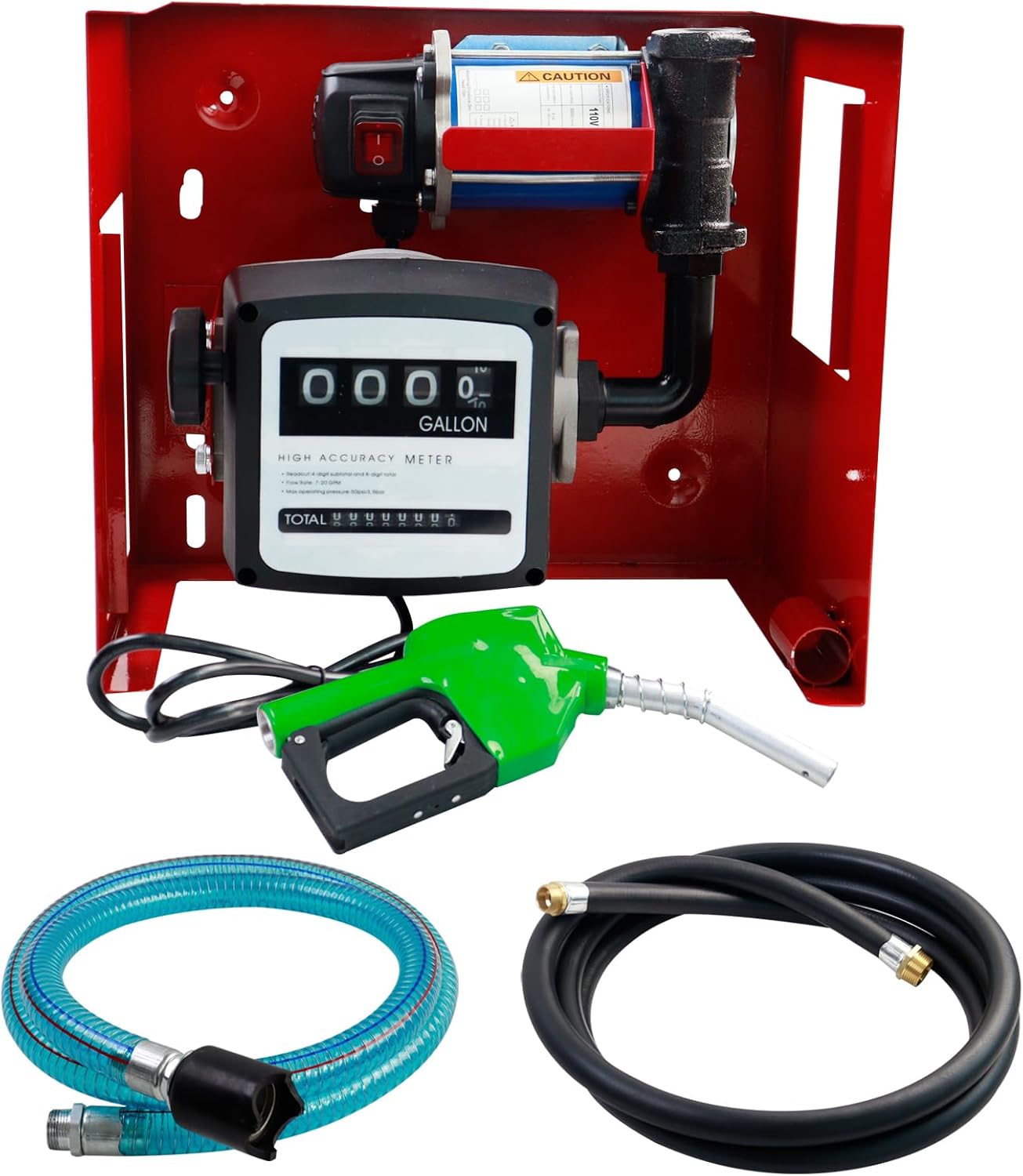 Amazon.com: PANCYCW AC120 Volt Fuel Transfer Pump,Hose,Automatic shout ...