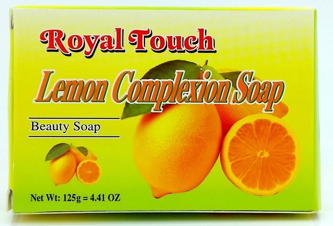Amazon.com : Royal Touch Lemon Complexion Soap 125g One Bar by A&S ...