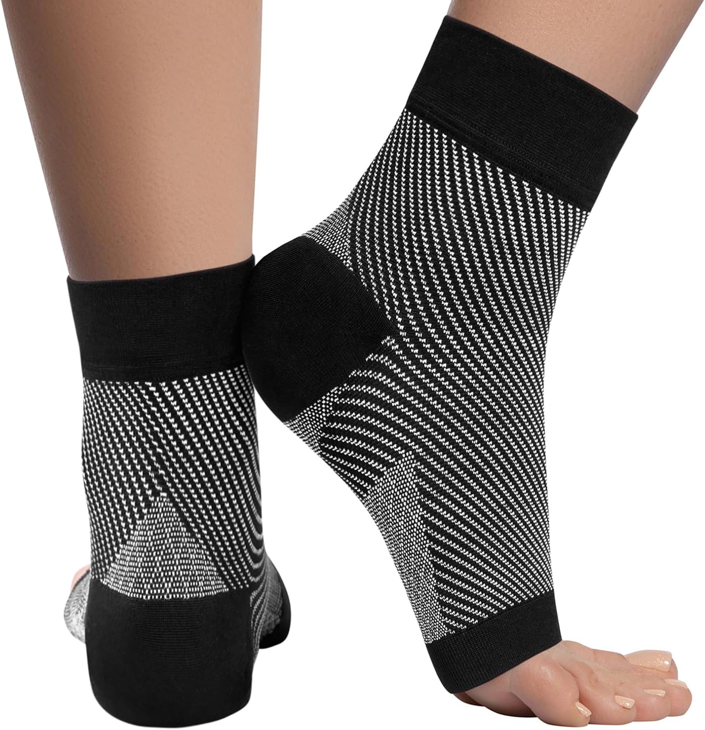 Amazon.com: KEMFORD Ankle Compression Sleeve - Plantar Fasciitis Braces ...