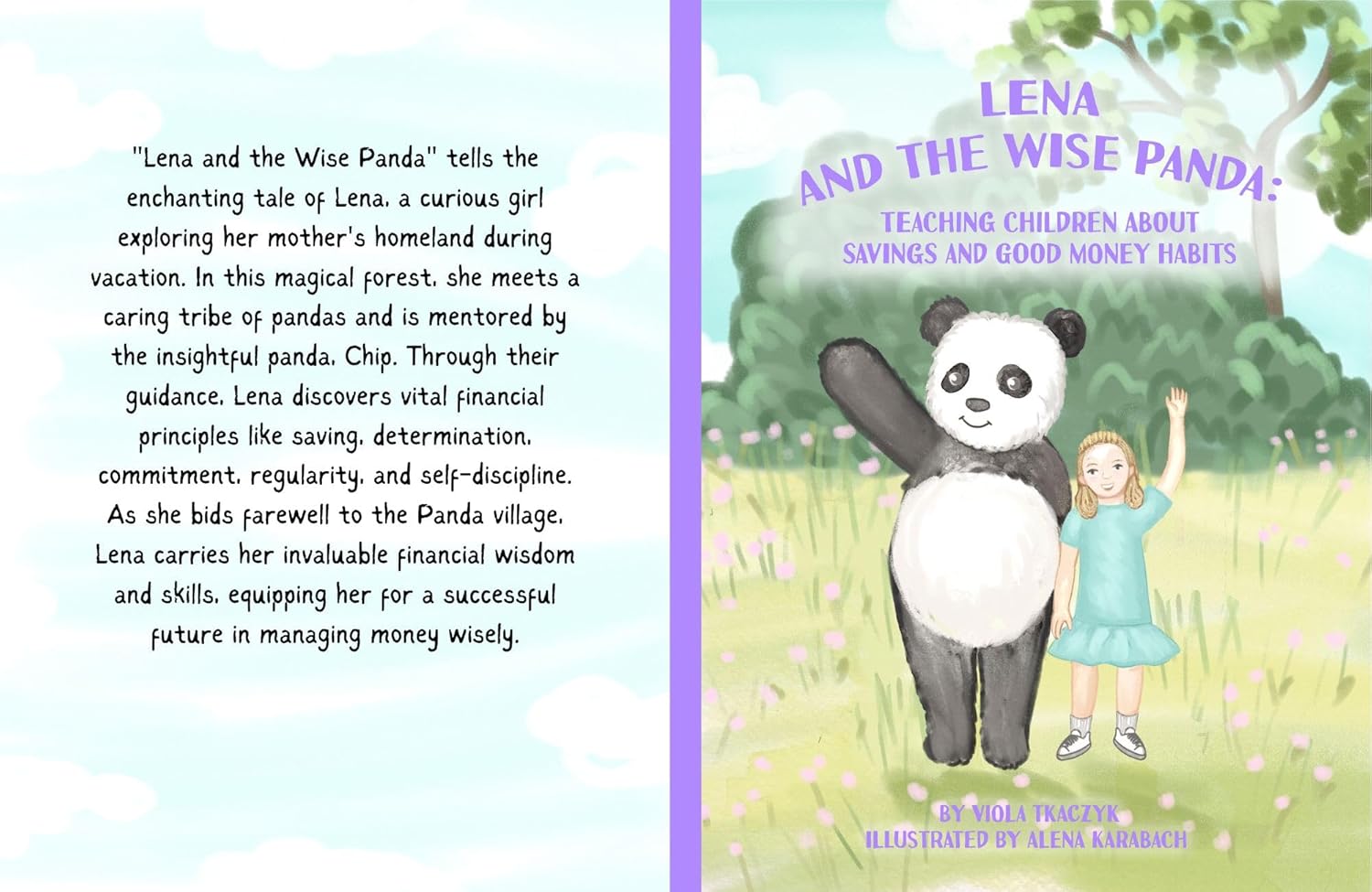 Amazon.com: Lena and The Wise Panda: Teaching Children about Savings ...