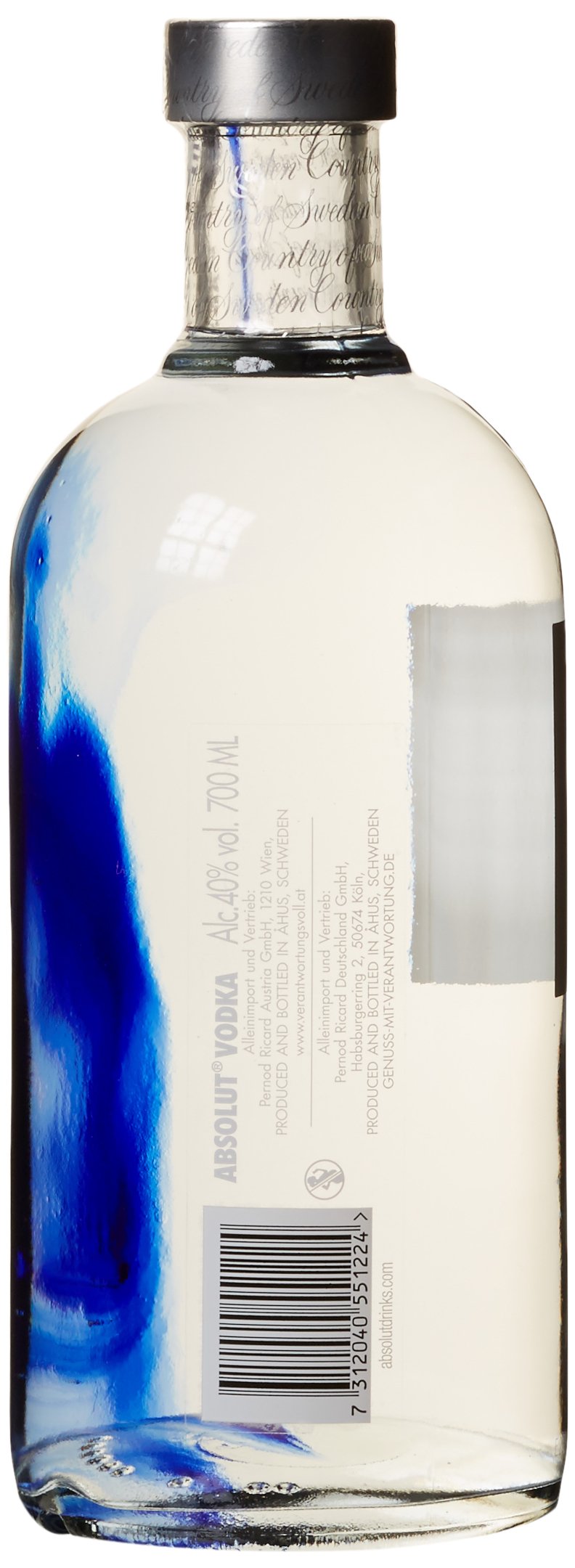 Wallpaper Absolut Vodka Stamp Absolut, Vodka, 40 % Vol., 0,7 L Flasche